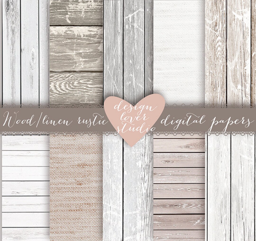 Premium Wood Backround Digital Papers, Rustic, Digital Papers, Wood ...