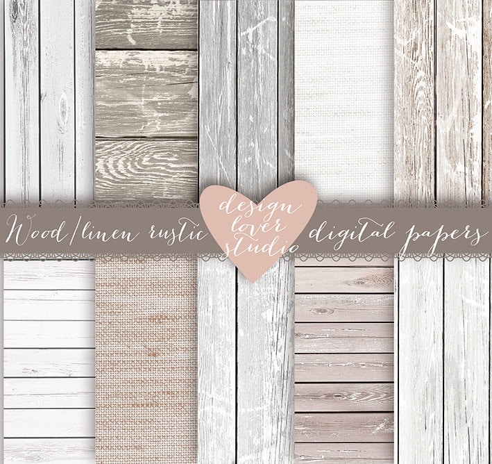Premium Wood backround digital papers rustic digital papers | Etsy