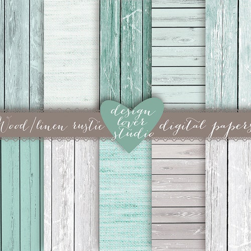Shabby Wood Background Digital Papers White Wooden - Etsy