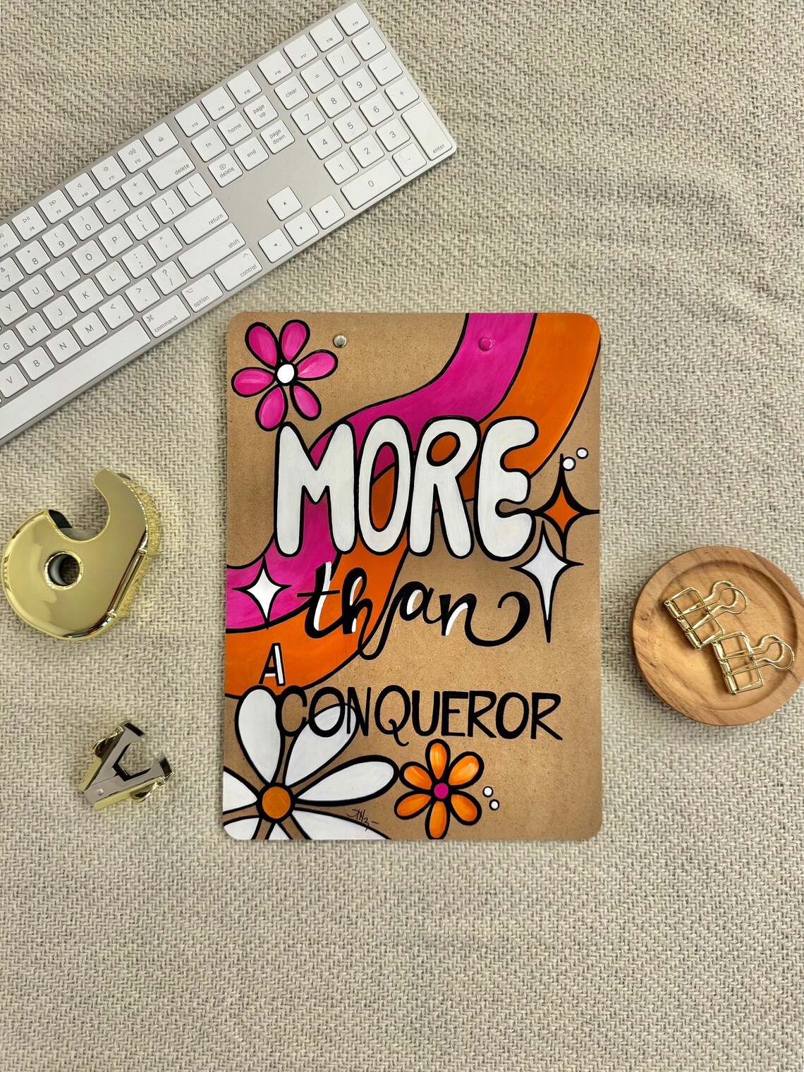 Painted Clipboard, Hand Painted Teacher Clipboard, More Than A ...