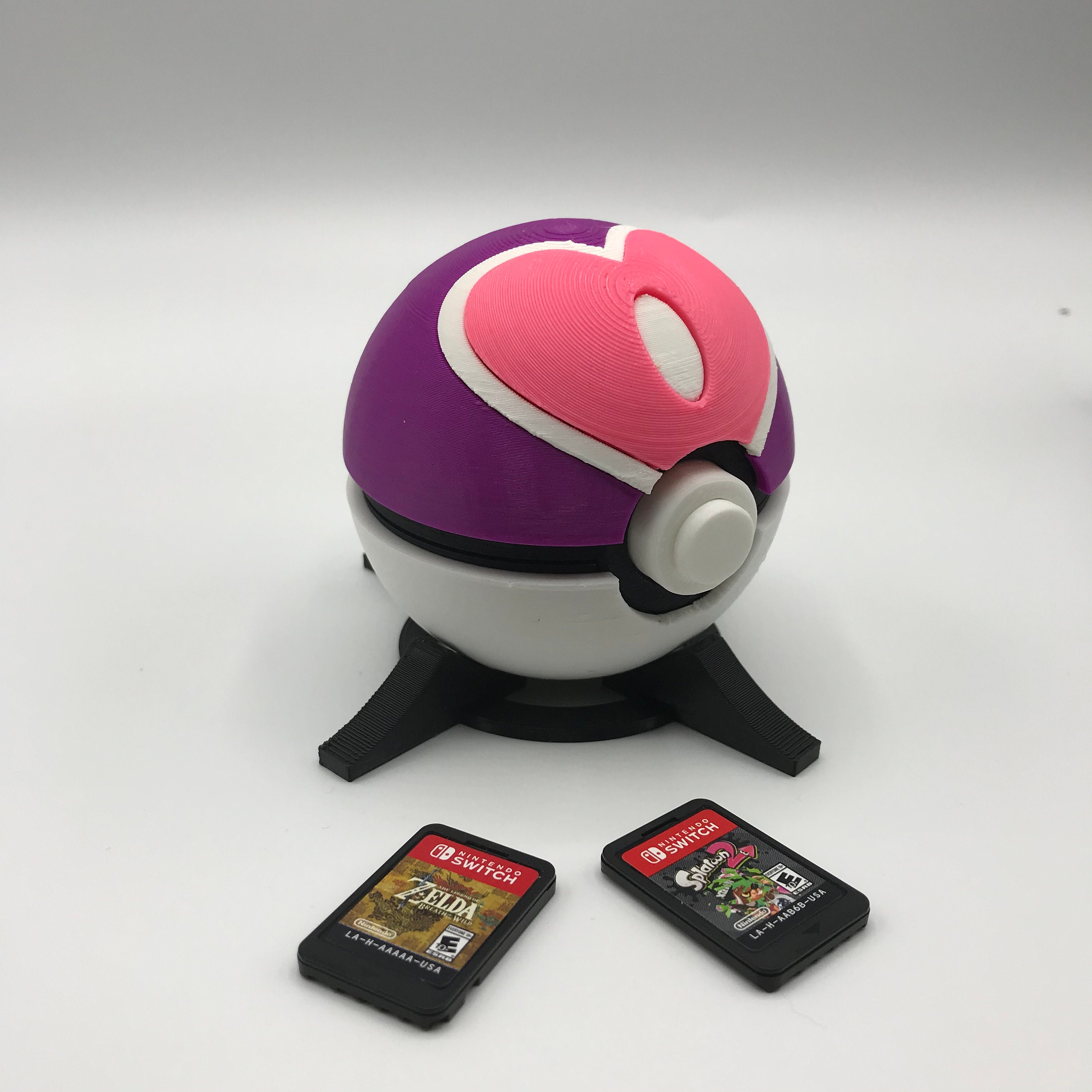 Nintendo Switch Love Ball Pokeball Cartridge Holder | Etsy