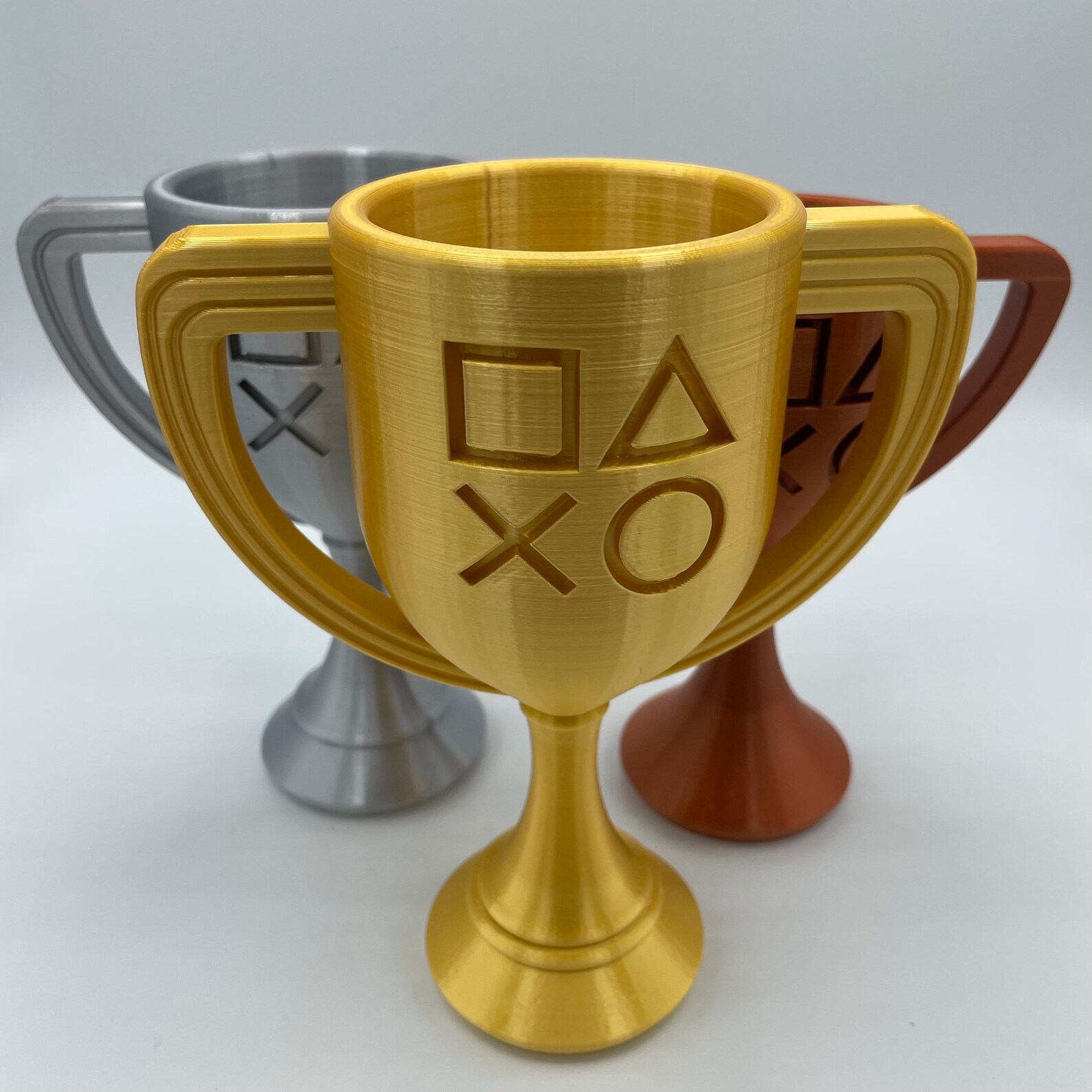 Playstation 5 Trophy Platinum Gold Silver Bronze See - Etsy