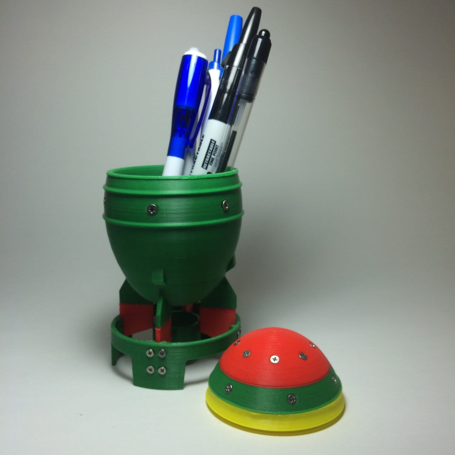 3D Printed Fallout Mini Nuke Storage Container Screw On - Etsy