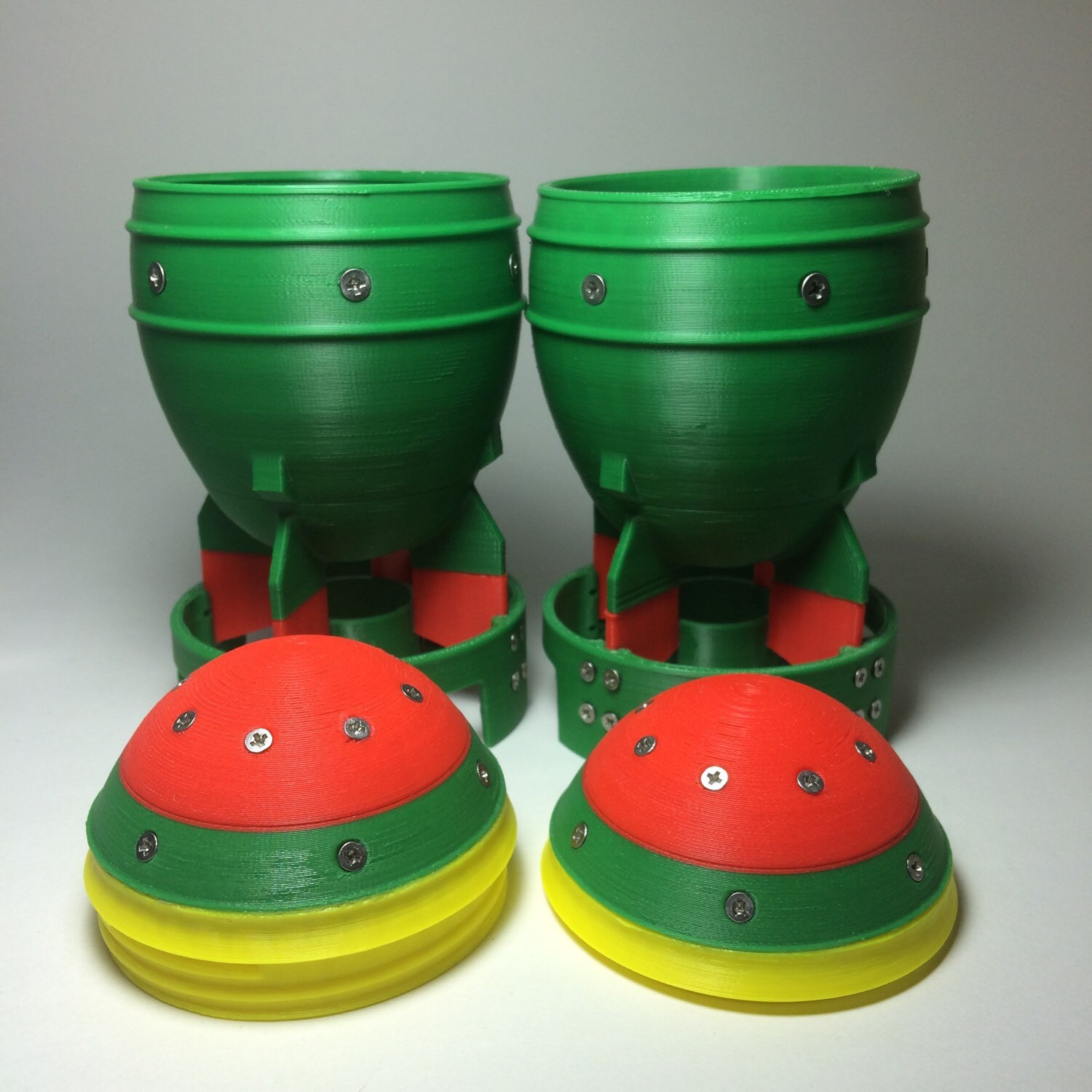 3D Printed Fallout Mini Nuke Storage Container Screw On - Etsy