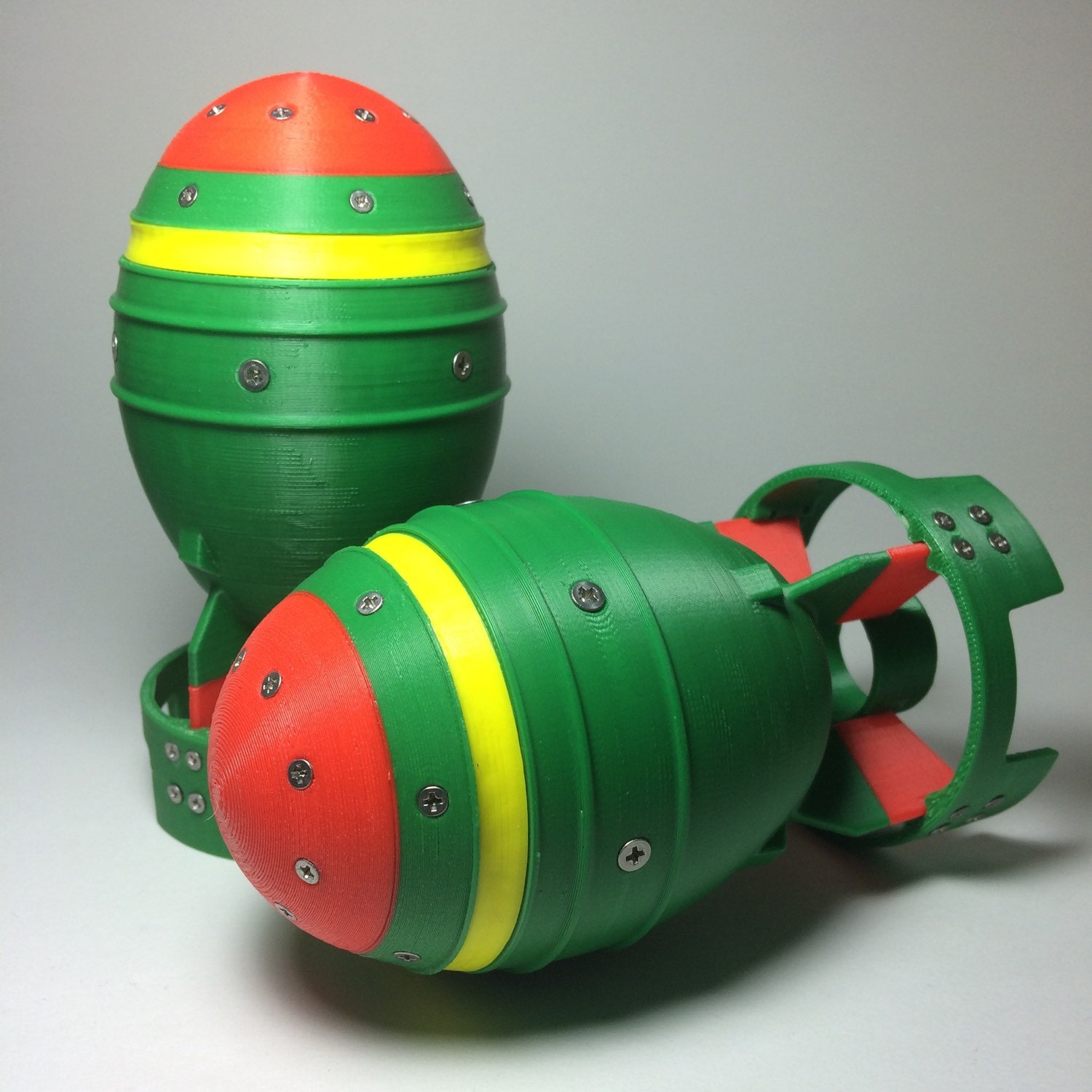 3D Printed Fallout Mini Nuke Storage Container Screw On - Etsy