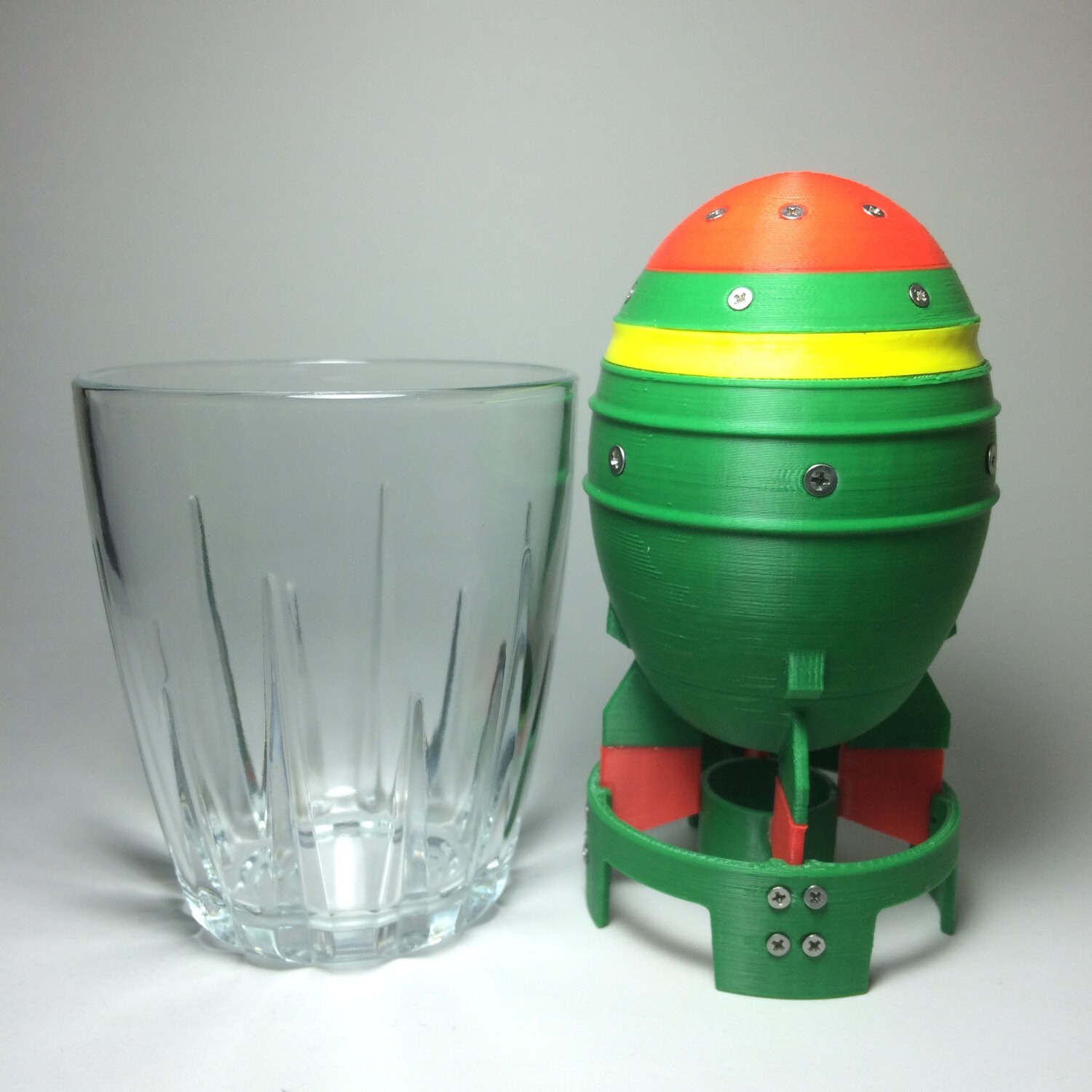 3D Printed Fallout Mini Nuke Storage Container Screw On - Etsy