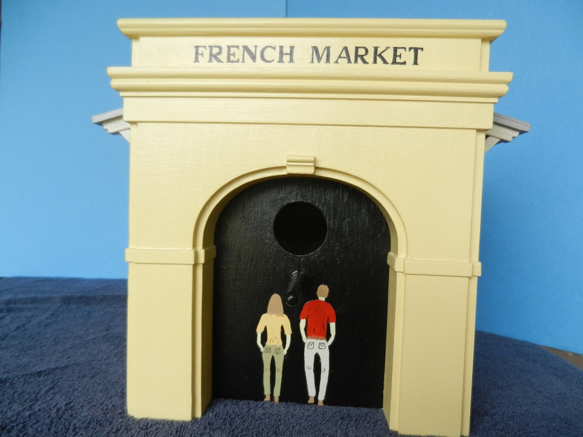 New Orleans French Market Birdhouse - Sage Green - Etsy