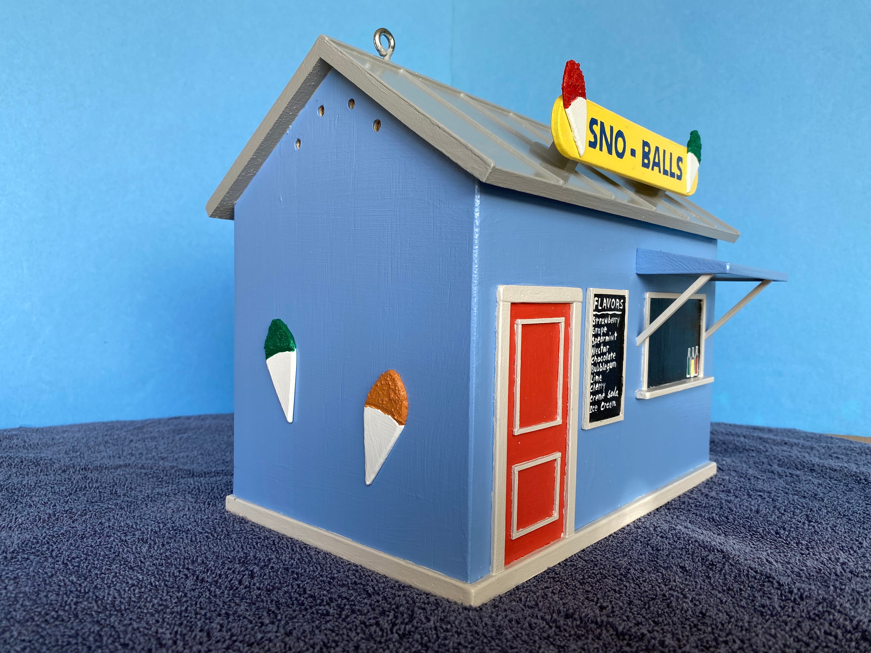 New Orleans Snowball Stand Birdhouse - Blue - Etsy