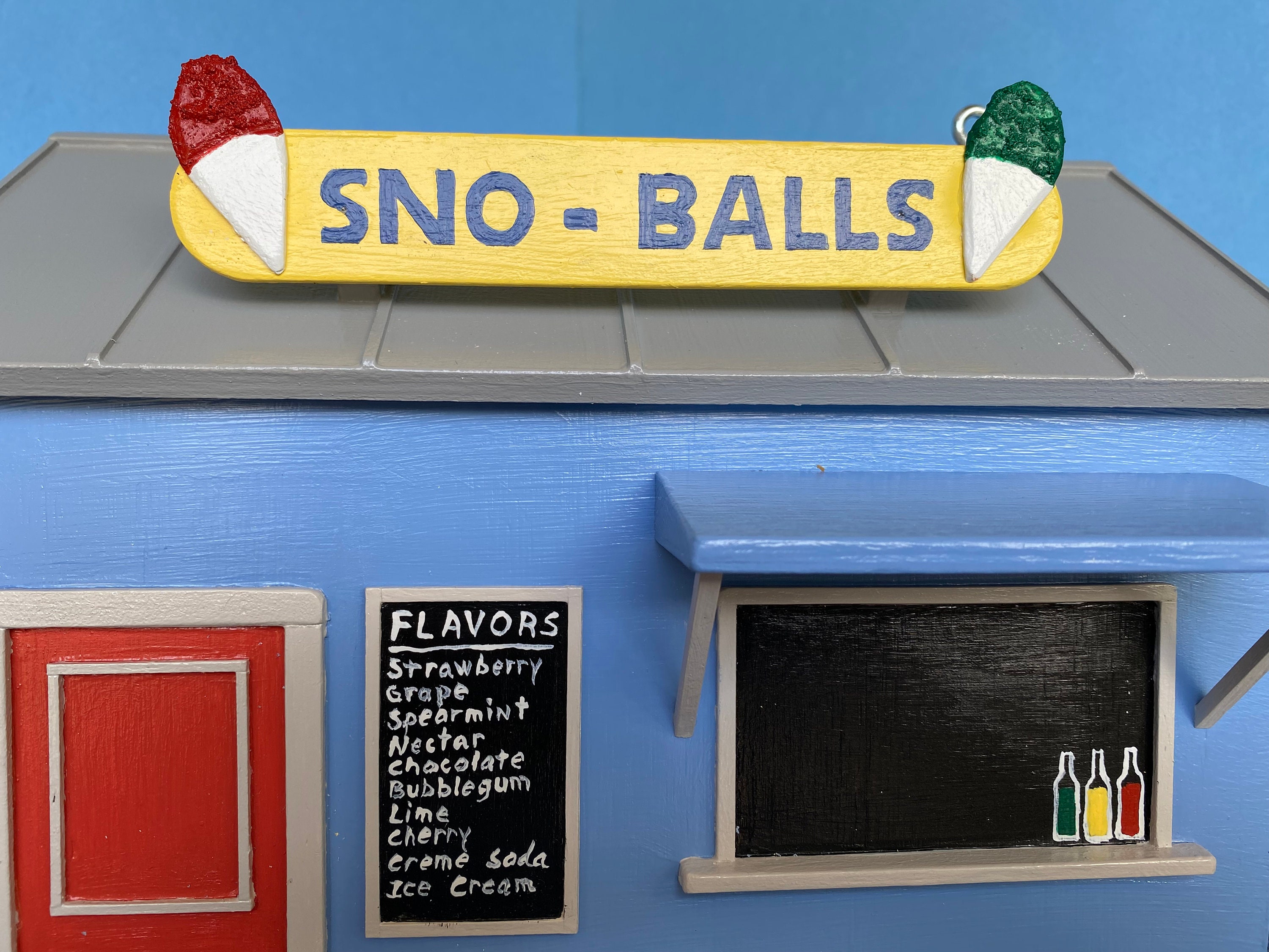 New Orleans Snowball Stand Birdhouse - Blue - Etsy