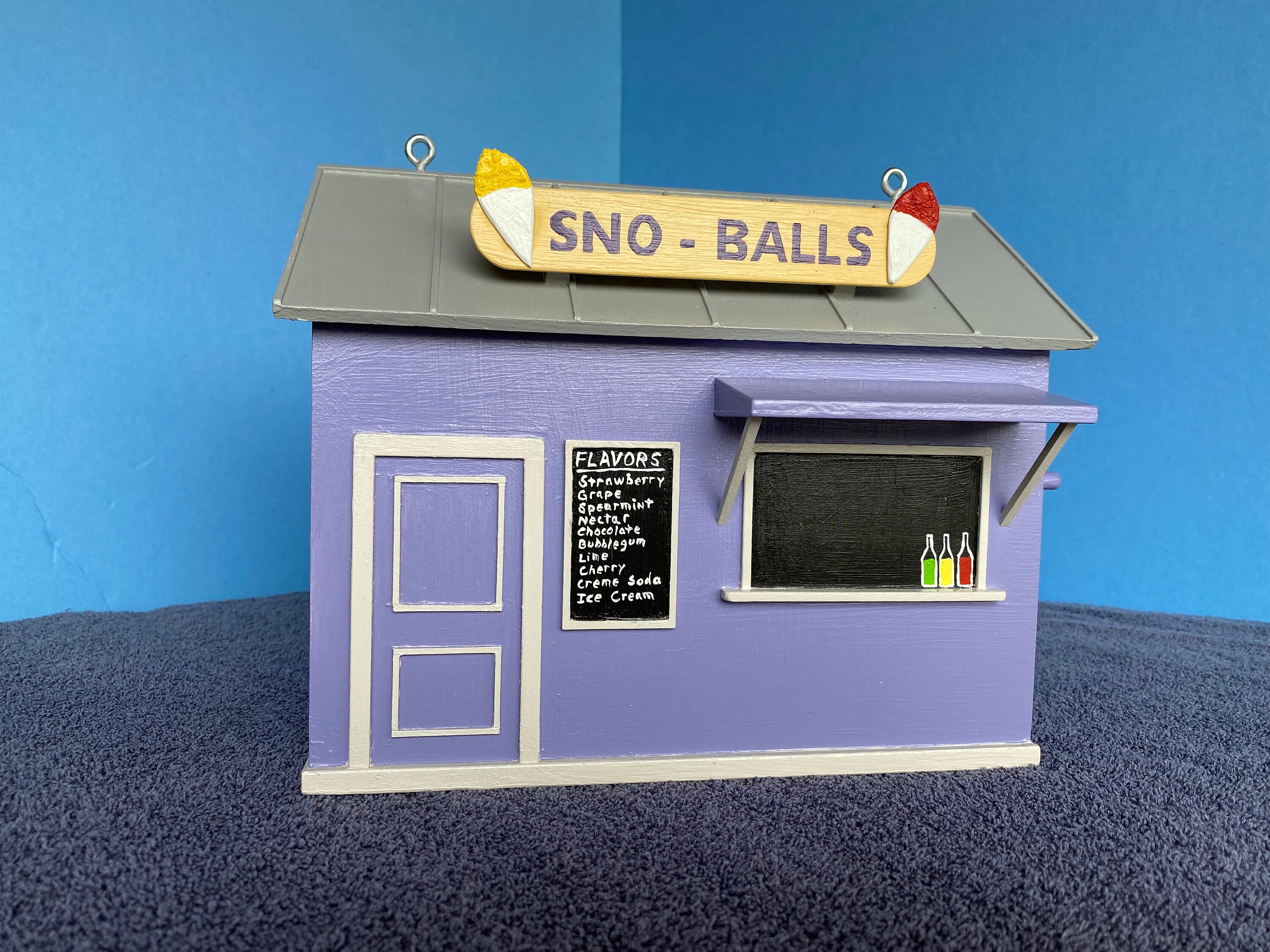 New Orleans Snowball Stand Birdhouse - Purple - Etsy