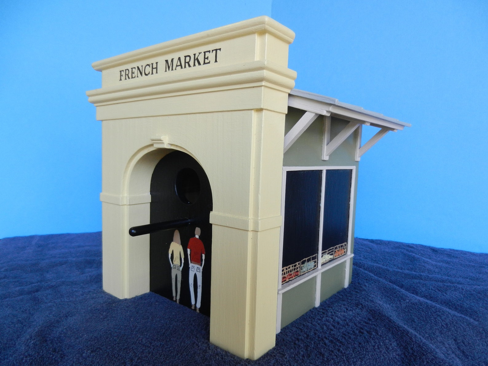 New Orleans French Market Birdhouse - Sage Green - Etsy