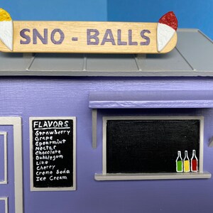 New Orleans Snowball Stand Birdhouse - Purple - Etsy