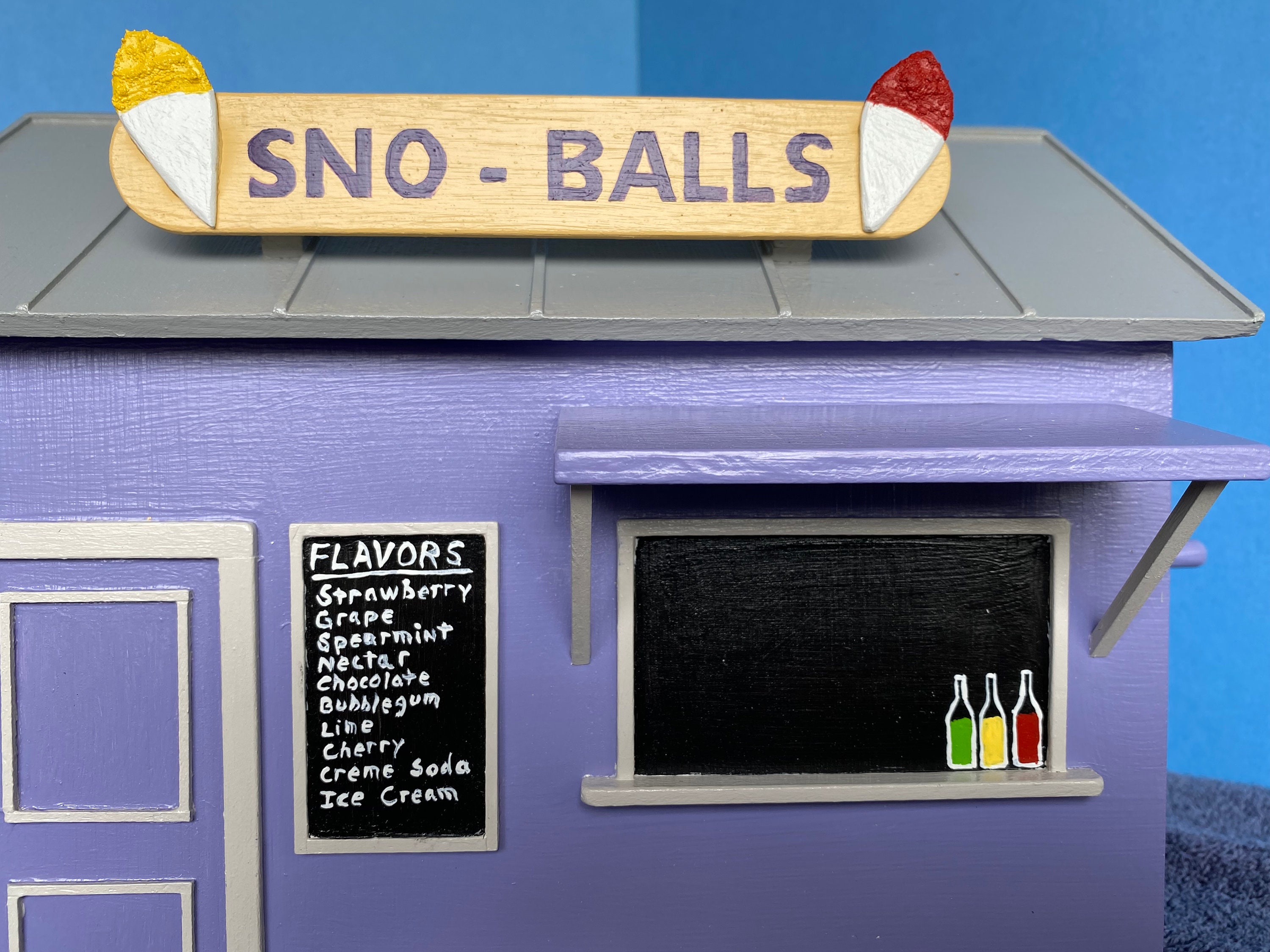 New Orleans Snowball Stand Birdhouse - Purple - Etsy