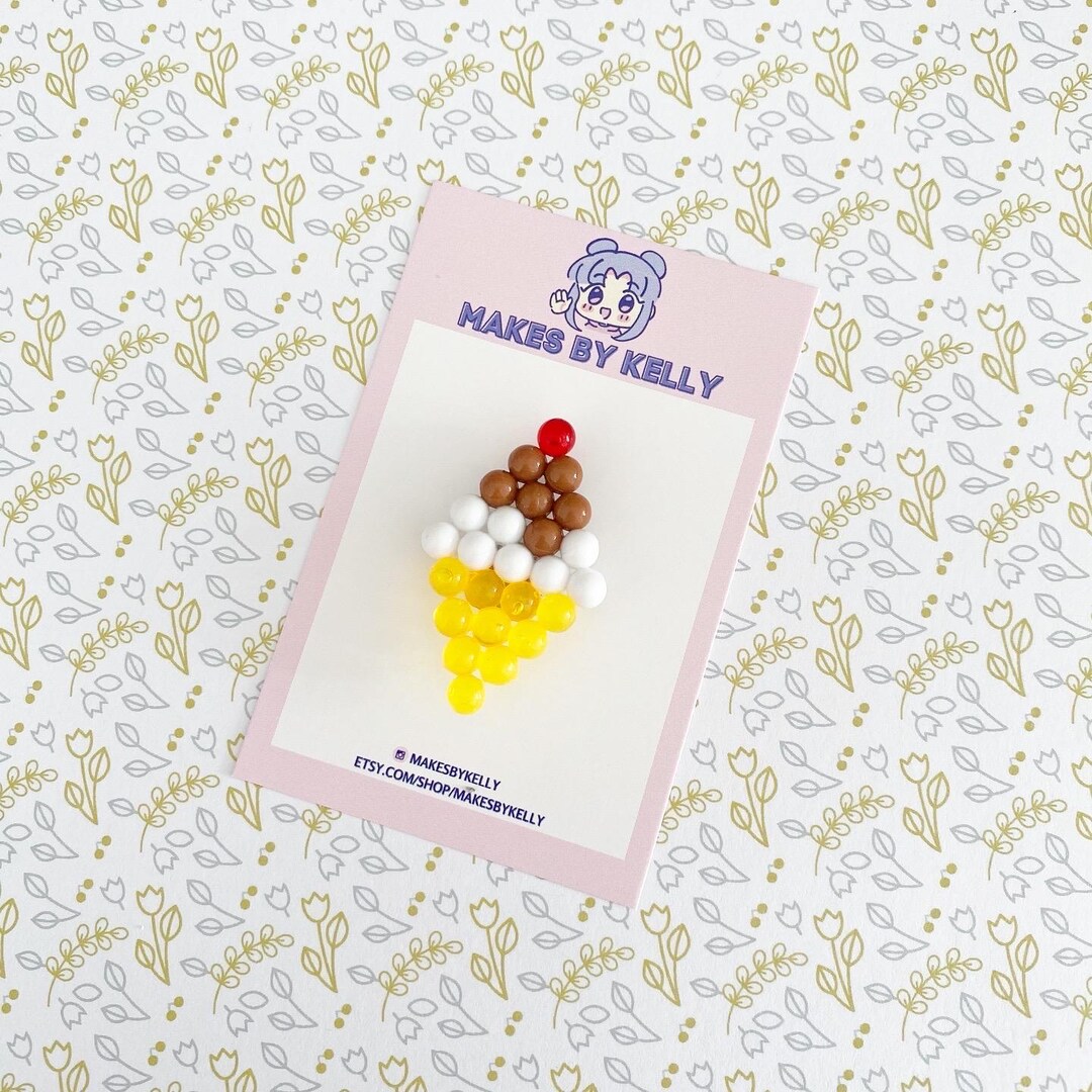 Ice Cream Cone Magnetic Needle Pin Minder Keeper or Fridge Magnet ...