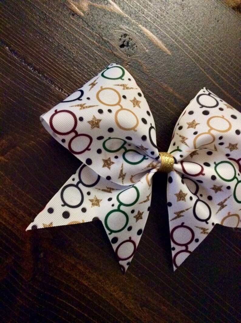 Wizard Cheer Bow/cheer Bows/cheer Bow/team Cheer Bows/wizard Bows - Etsy