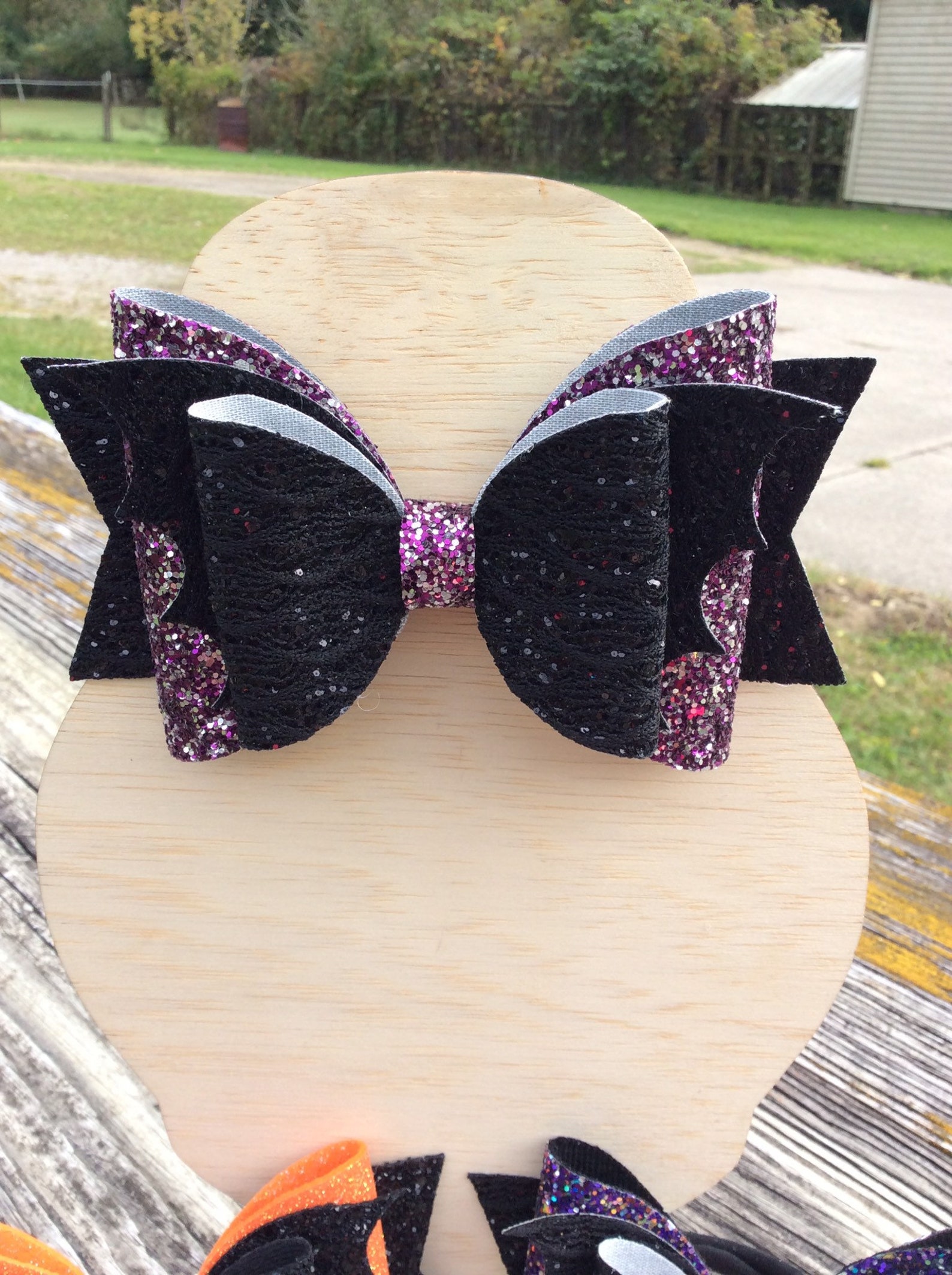 Bat Bows/halloween Bows - Etsy