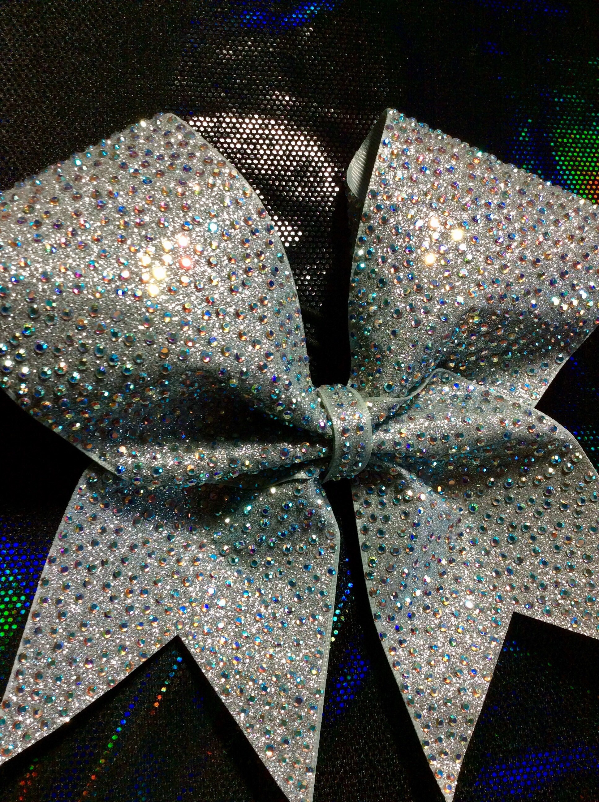 Glitter Rhinestone Cheer Bow/cheer Bow/cheerleading Bow/team Bow ...