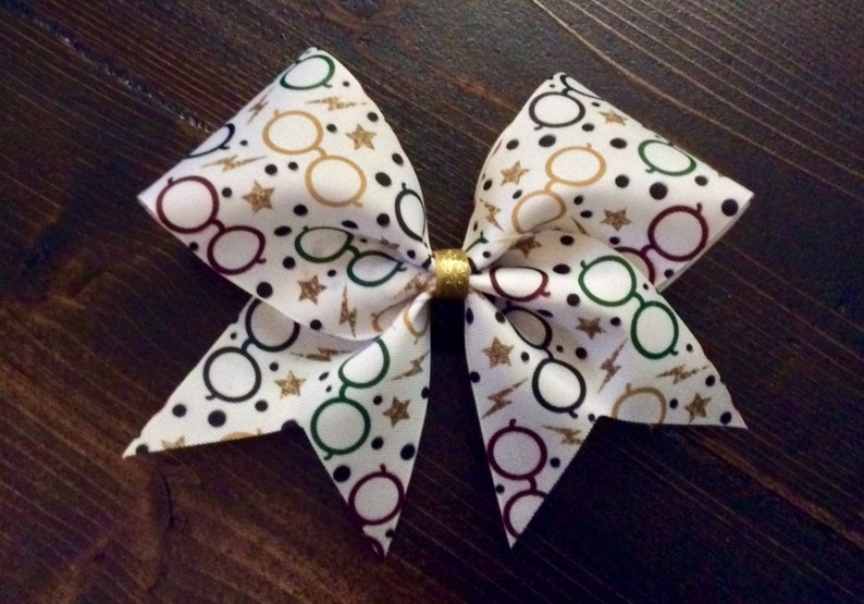 Wizard Cheer Bow/cheer Bows/cheer Bow/team Cheer Bows/wizard Bows - Etsy