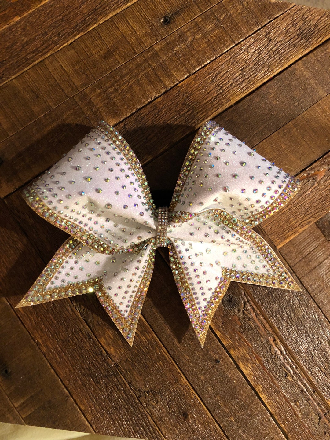 April Bow/cheer Bows/rhinestone Bows/team Bows - Etsy