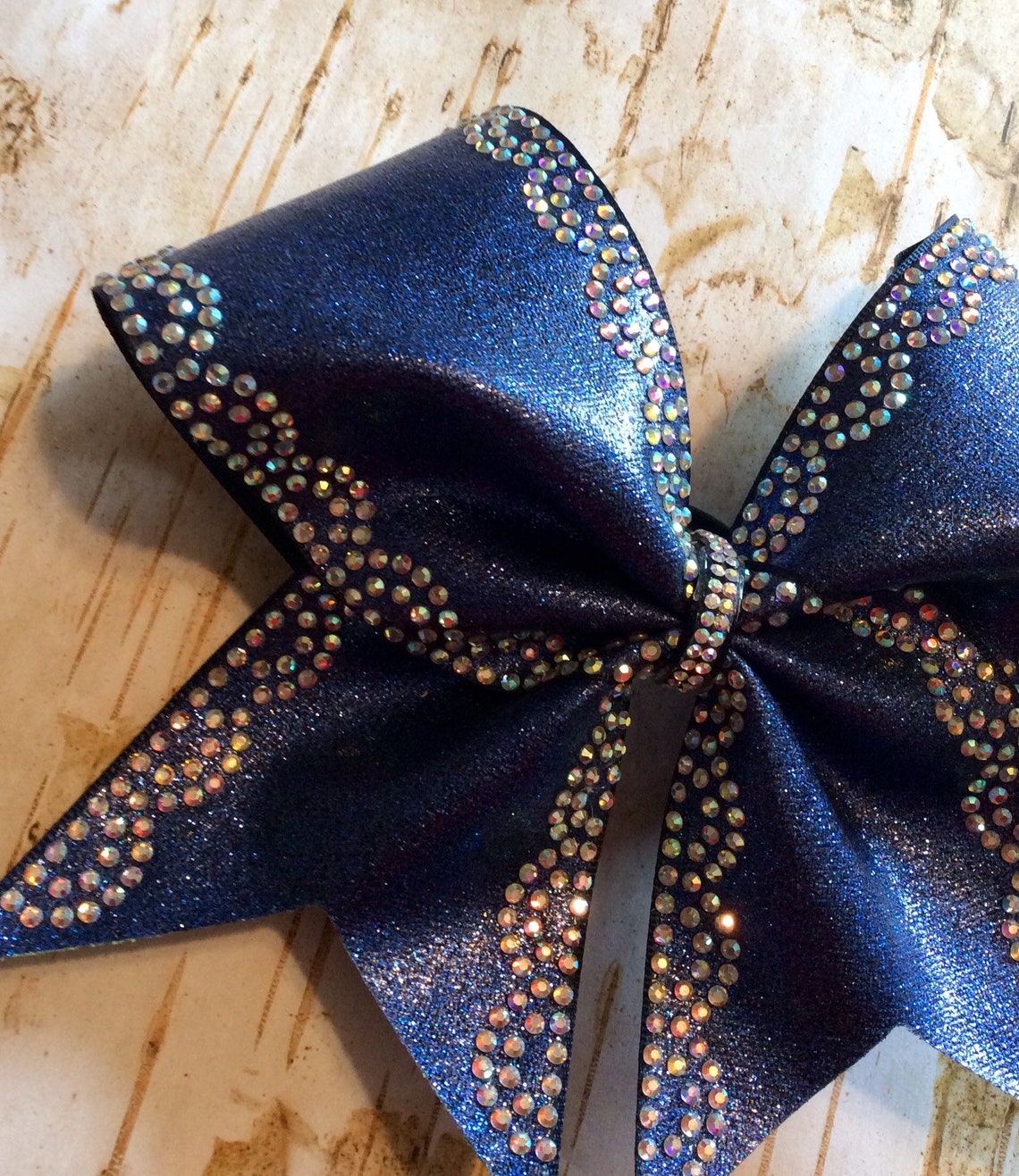 Princess Km/cheer Bow/glitter Cheer Bow/rhinestone Cheer Bow - Etsy