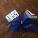 Infinity Team Bow/cheer Bows/team Cheer Bow/custom Team Bow - Etsy