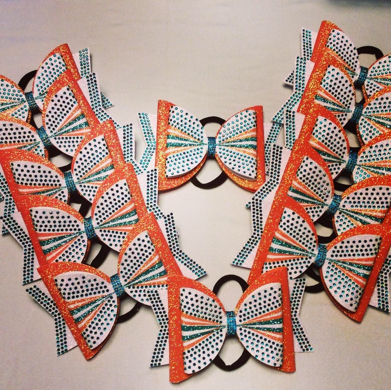 3 Layer Tailless Cheer Bow/dolly Cheer Bow/dolly Bow/cheer Bows ...