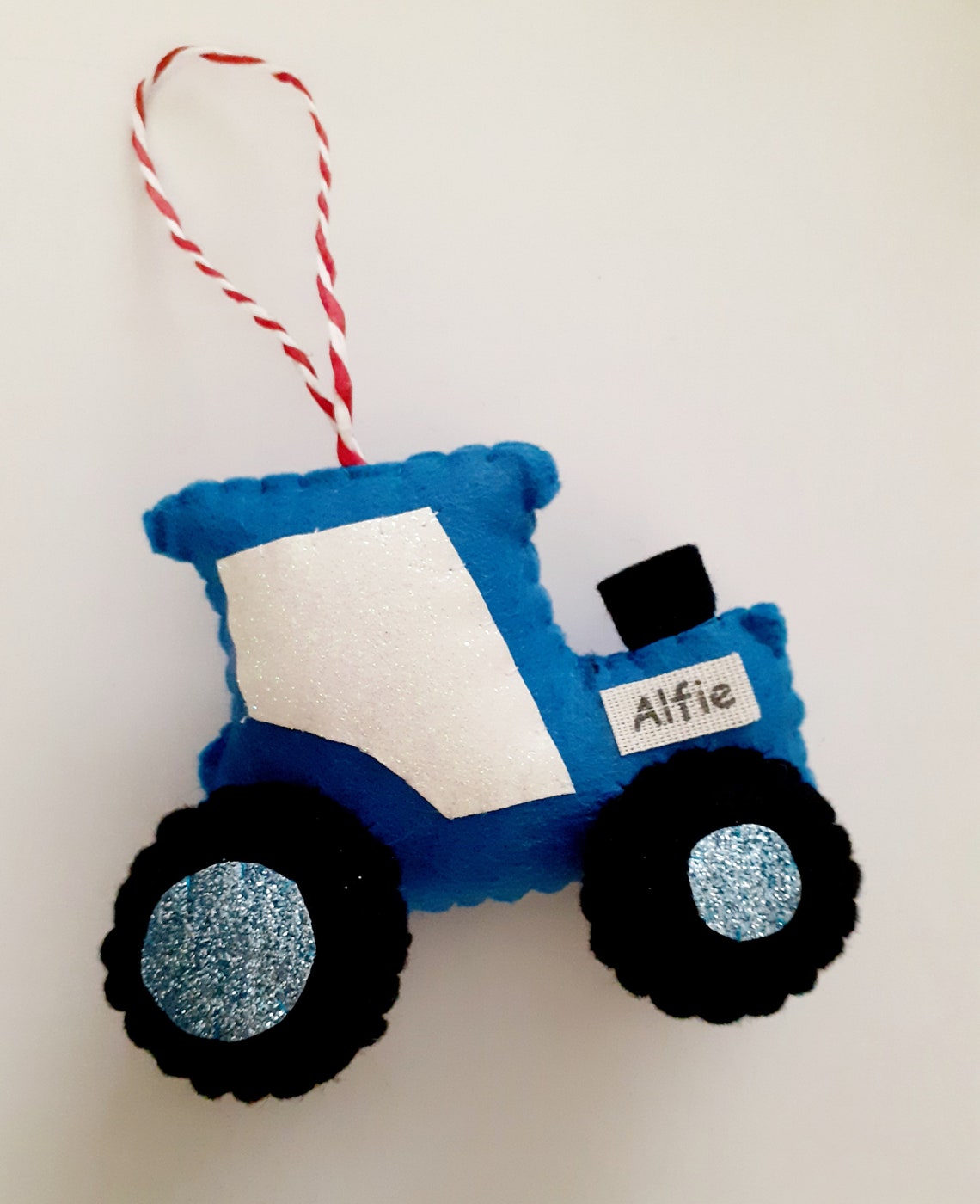Christmas Tree Tractor Decoration Christmas Tree Decoration - Etsy UK