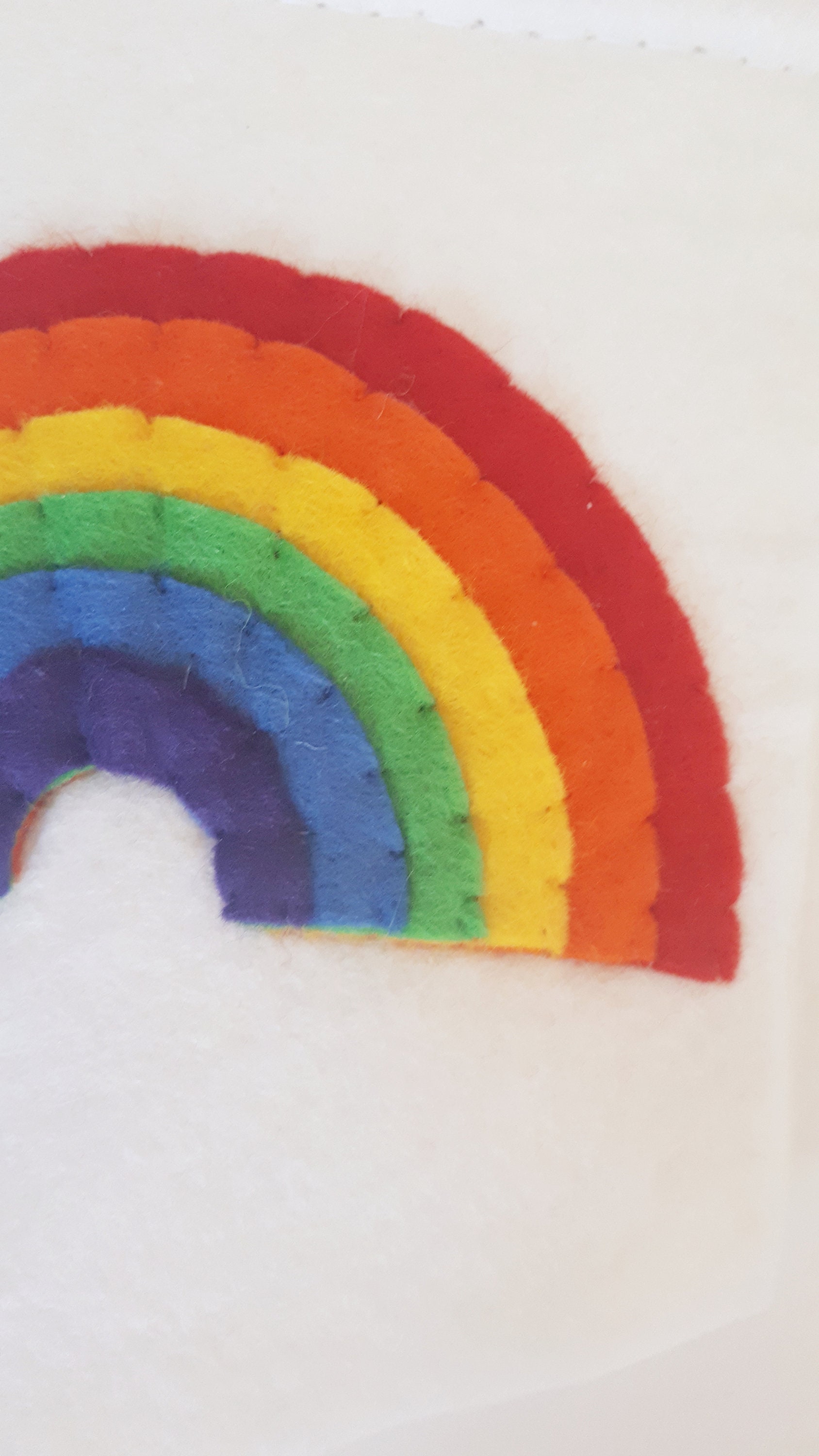 Rainbow Mini Banner Rainbow Pennant Nursery Playroom - Etsy