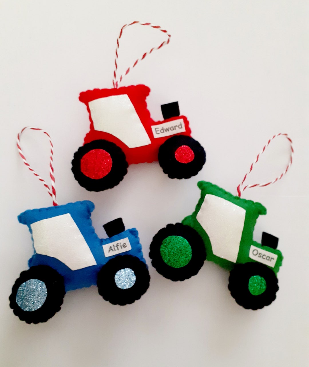 Christmas Tree Tractor Decoration, Christmas Tree Decoration ...