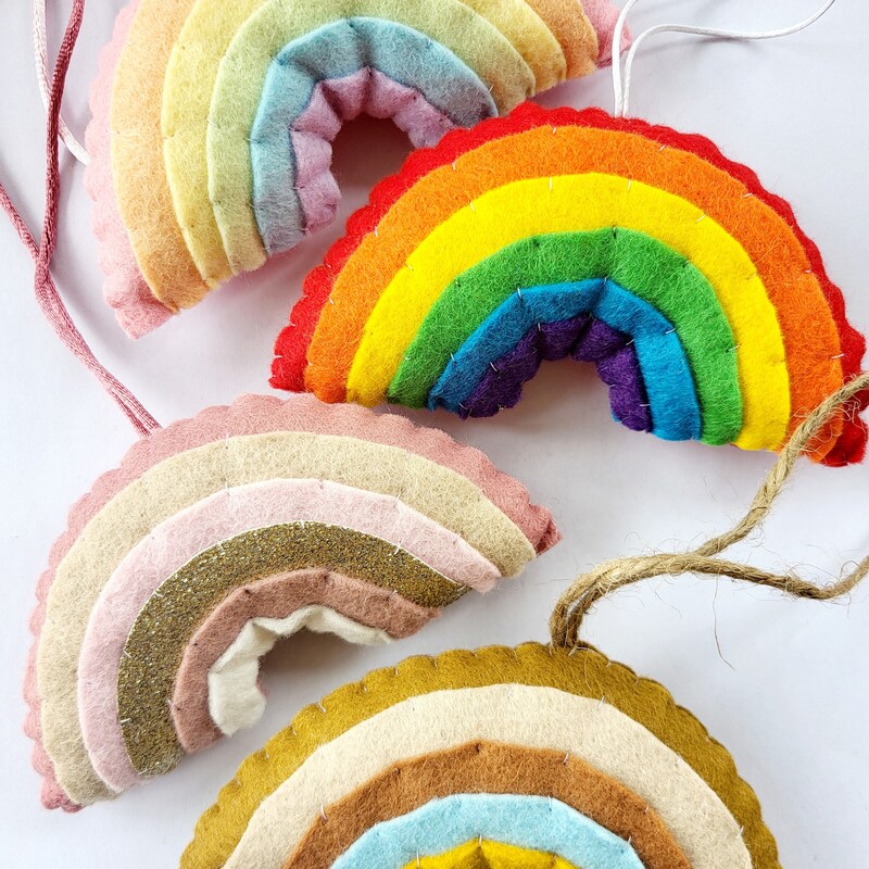 Felt Rainbow - Etsy