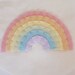 Pastel Rainbow Mini Banner Rainbow Pennant Girls Nursery - Etsy