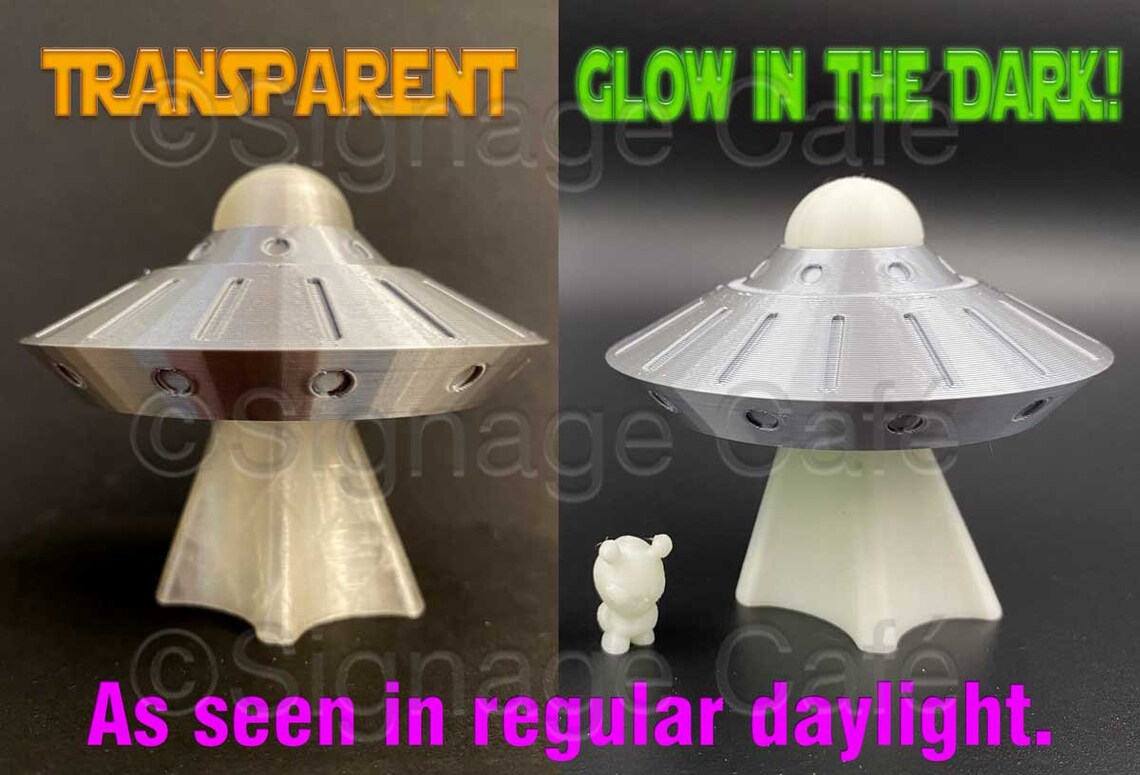 3D UFO Kit HO Scale Train Scenery Diorama. Use the Tripod - Etsy