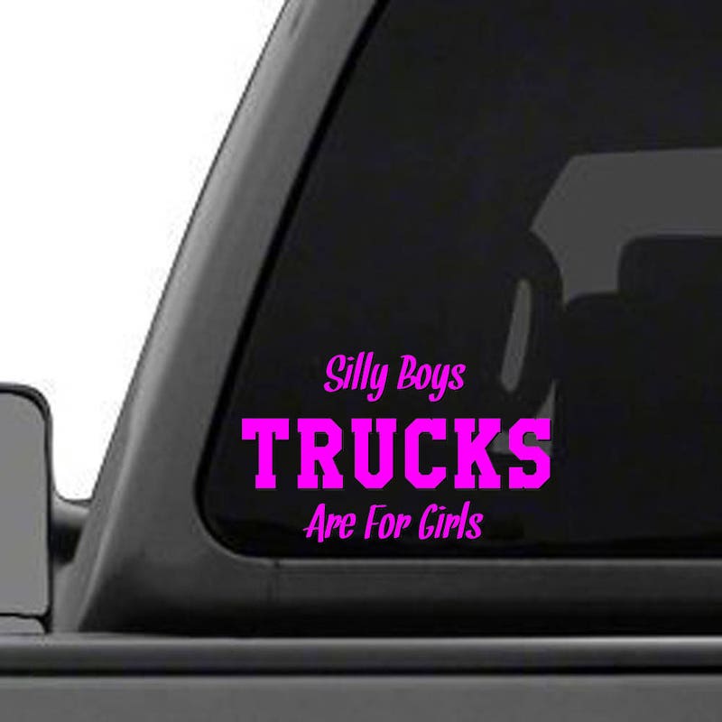 Girl Truck Decals - Etsy