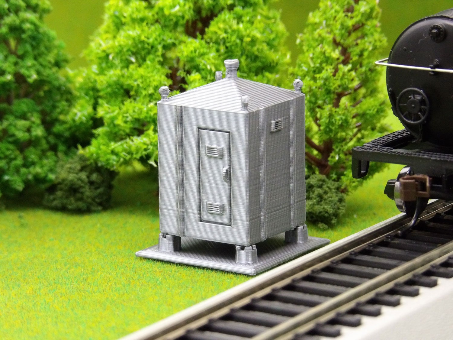 TWO PACK HO Scale Model Signal Shed Shack 3D Printed in - Etsy
