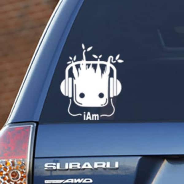 I Am Groot Car Decal - Etsy