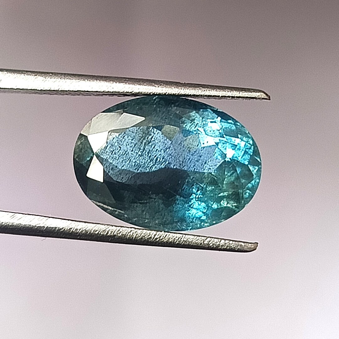 Santa Maria Aquamarine Gemstone: 5.00 Carat Oval Loose Gem (9.6X13.5X6 ...