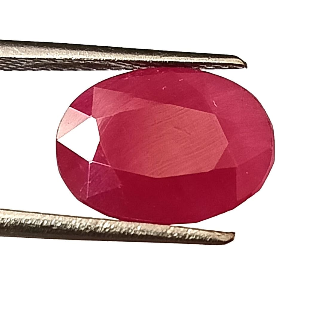 Certified Ruby 9X12.3X4 Mm Oval Shape Ruby Natural Unheated Ruby ...