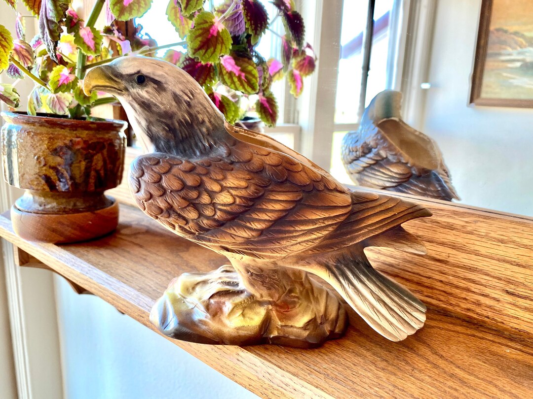 Bald Eagle Porcelain Bald Eagle Ceramic Bald Eagle - Etsy