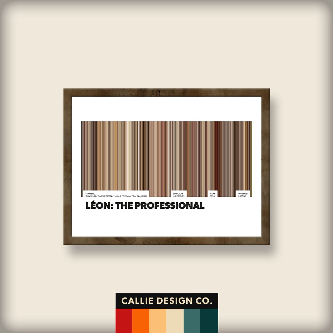 Leon the Professional digital Download Only Film Colour Palette Movie ...