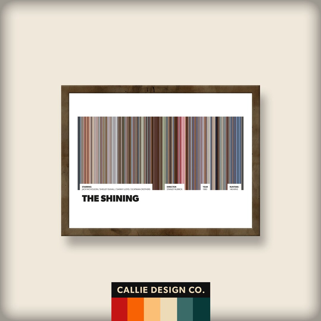 The Shining • *digital Download Only* • Film Colour Palette • Movie ...