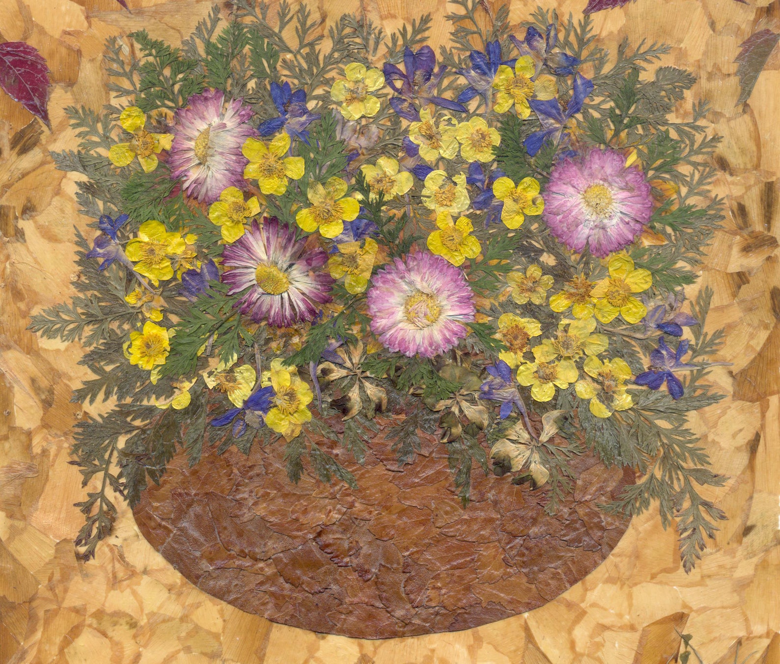 Framed Flowers Pressed Flower Art Pressed Flowers Dried - Etsy