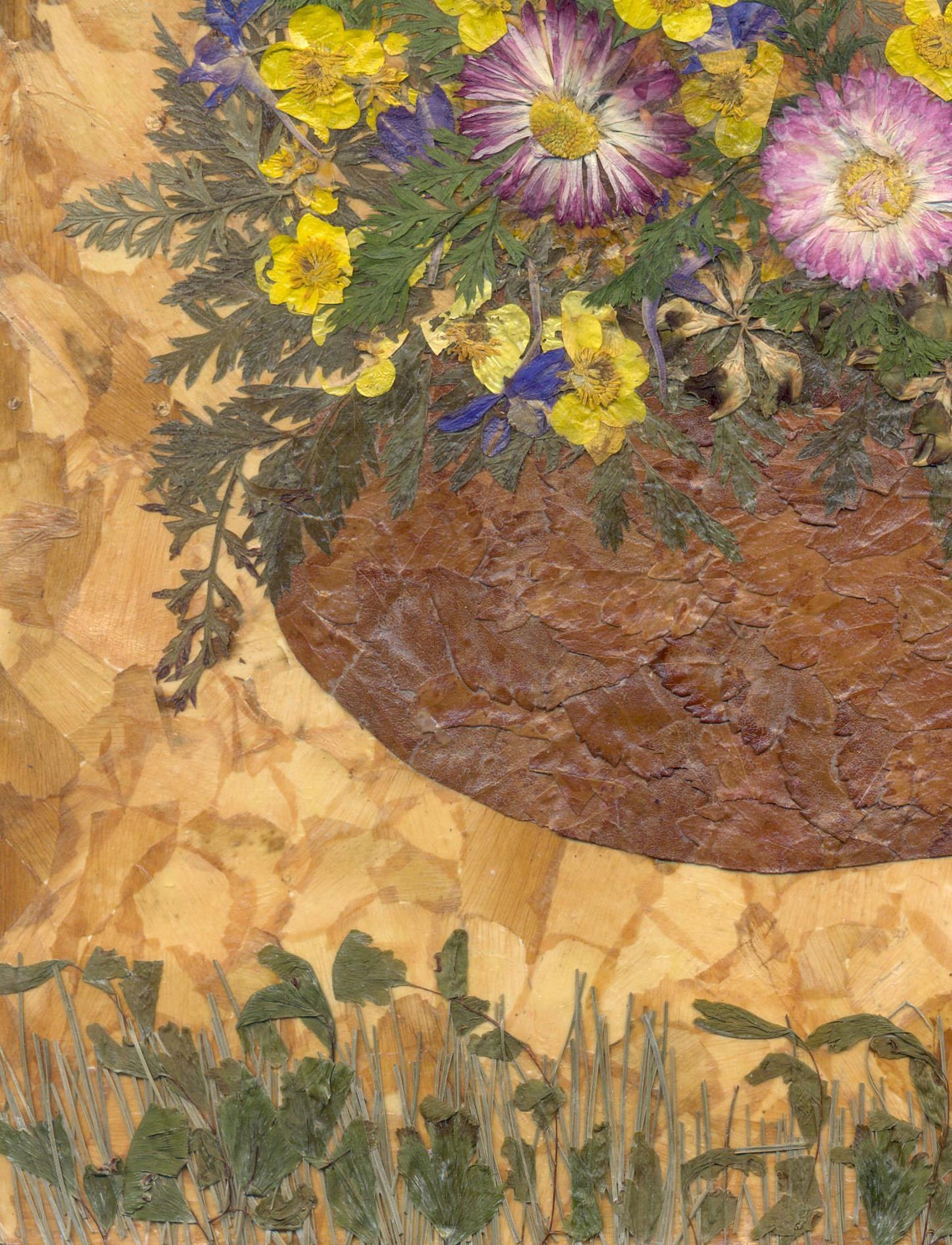 Framed Flowers Pressed Flower Art Pressed Flowers Dried - Etsy