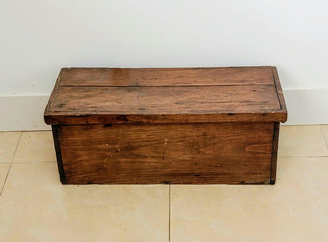 Primitive Handmade Rustic Trunk - Etsy