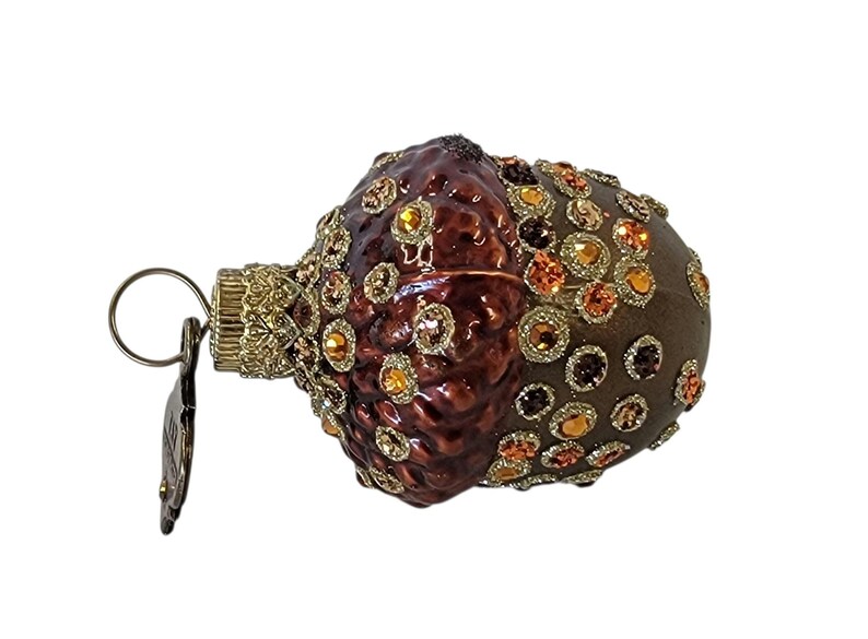Jay Strongwater Acorn Christmas Ornament - Etsy