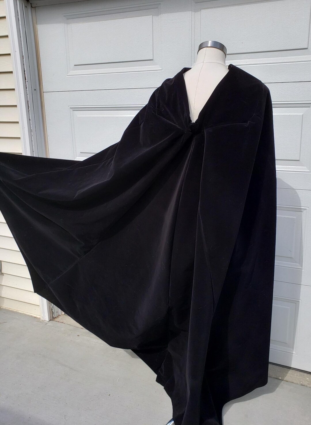 Cape Flocked Velvet Superhero Video Game Warrior Samurai Ninja - Etsy