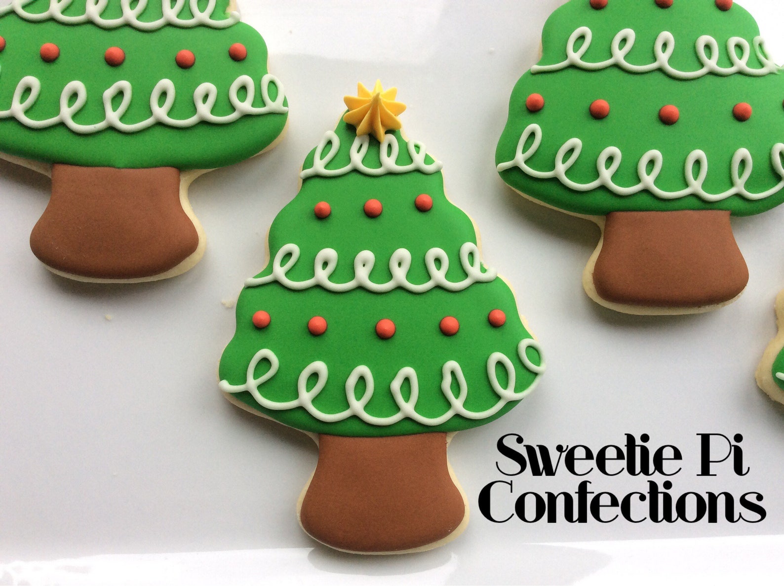 Gift Box of Christmas Decorated Cookies Mailman Gift Teacher - Etsy