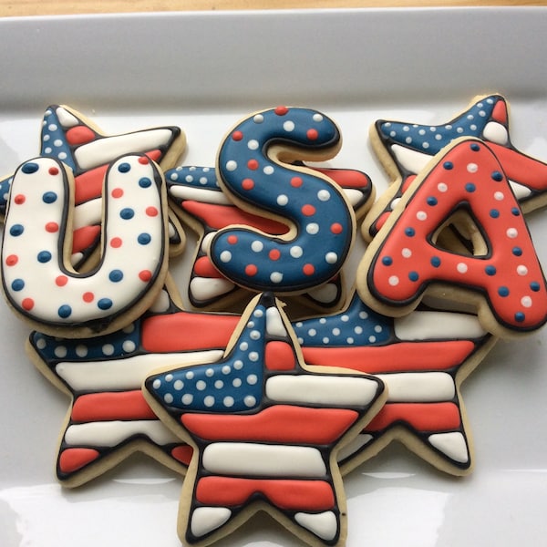 Memorial Day Cookie - Etsy