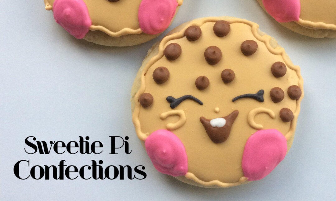 Kooky Cookie Shopkins: Royal Icing Party Favors - Etsy
