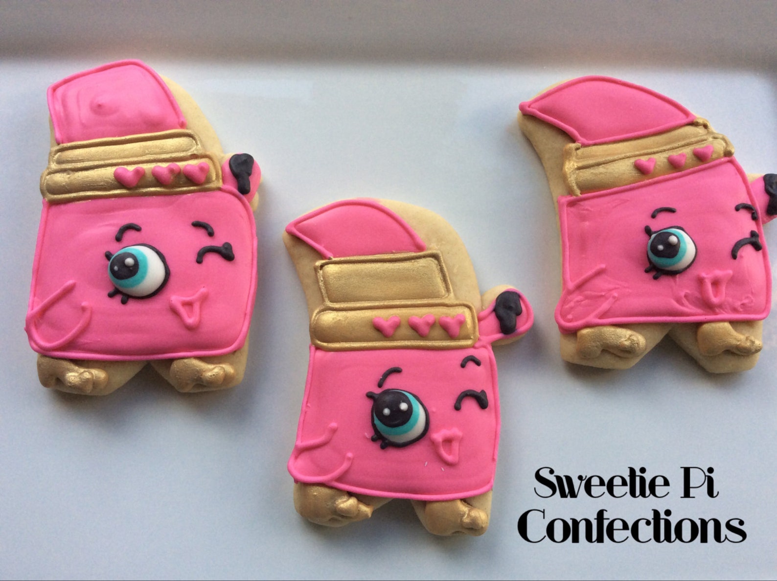 Kooky Cookie SHOPKINS Cookie Party Favors // Decorated Cookie - Etsy