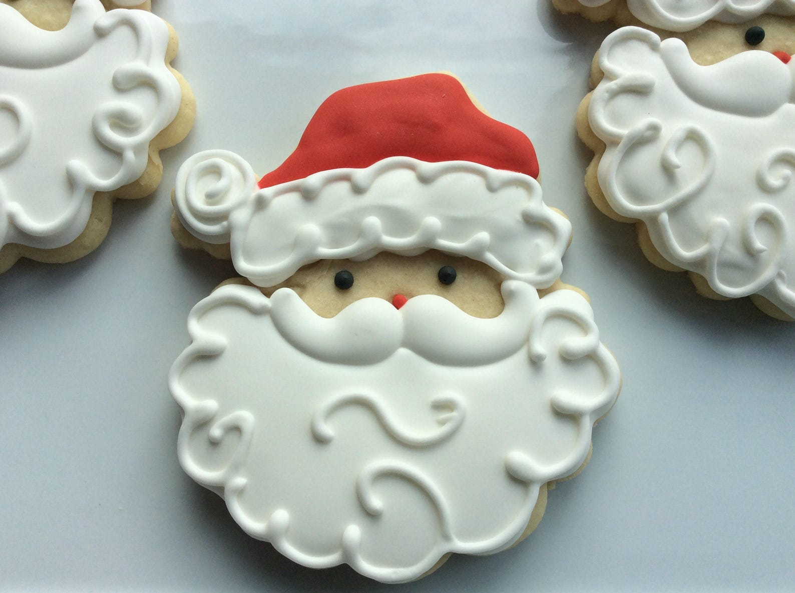 Gift Box of Christmas Decorated Cookies Mailman Gift Teacher Gift ...